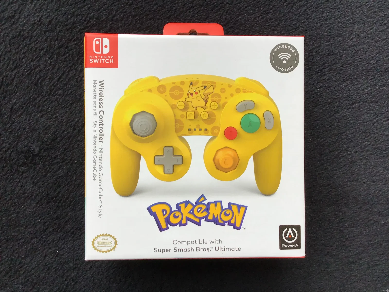 Consolevariations - Power A Switch Pokemon Pikachu Wireless Controller ...