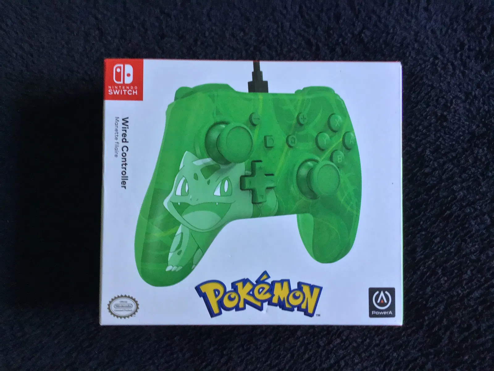 Power A Switch Bulbasaur Wired Controller - Consolevariations