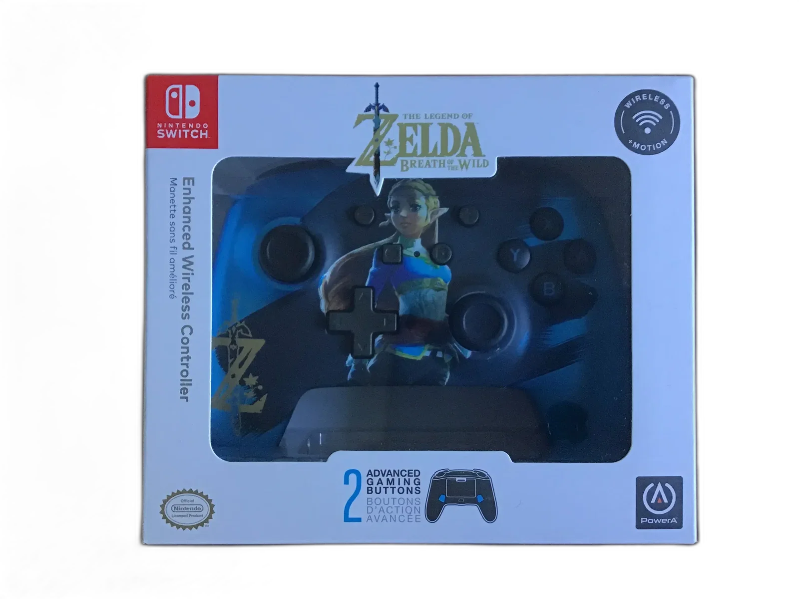 Power A Switch Link Chrome Enhanced Wireless Controller - Consolevariations
