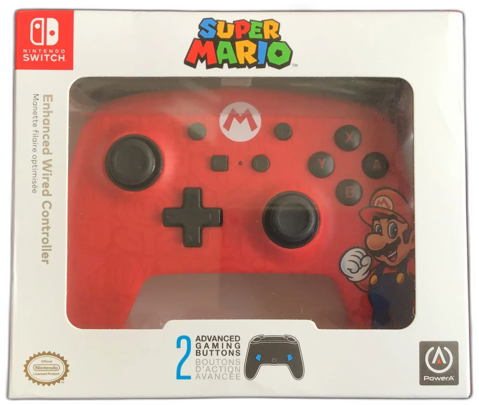 Power A Switch Mario Audio Enhanced Wireless Controller - Consolevariations
