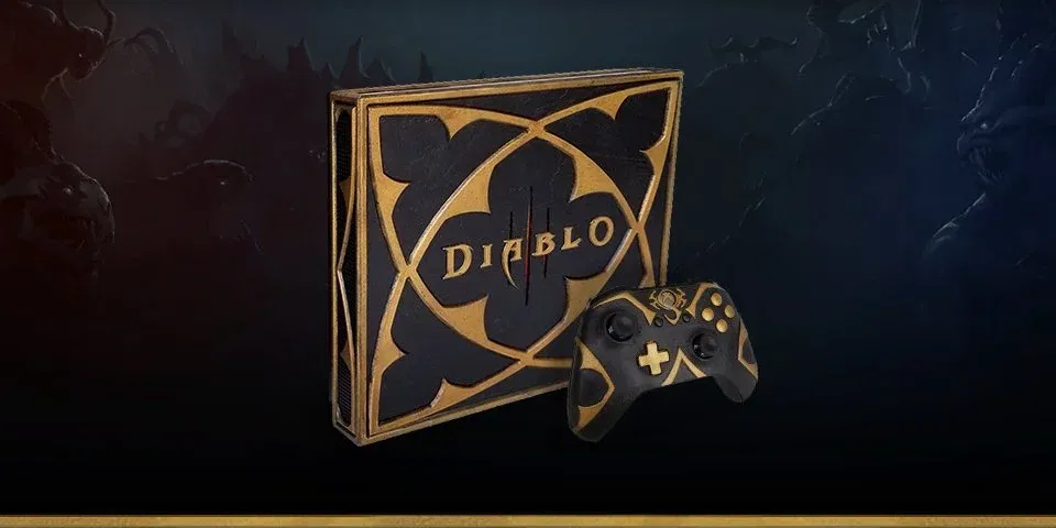 Microsoft Xbox One X Diablo 3 Season of Greed Console - Consolevariations