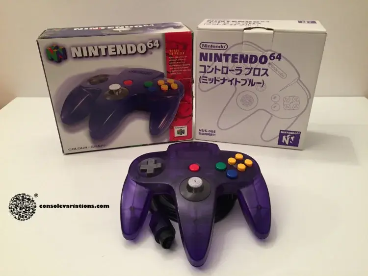 Nintendo 64 Grape Purple Controller [EU] - Consolevariations