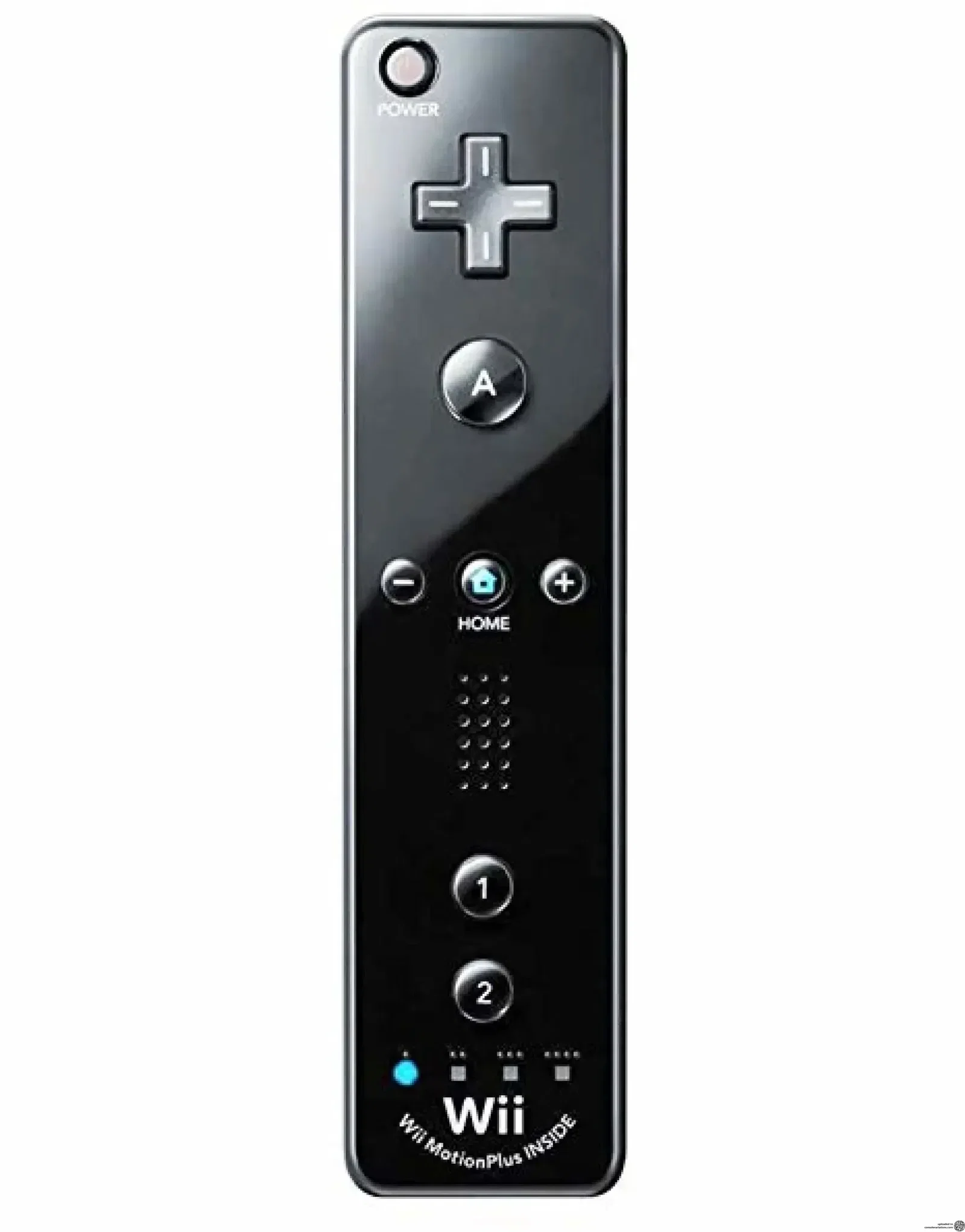Consolevariations - Nintendo Wii-Motion Plus Black Wiimote [EU ...