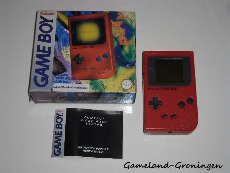 Nintendo Game Boy Radiant Red Console [NA] - Consolevariations