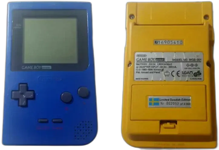 Nintendo Game Boy Pocket Ice Blue Console - Consolevariations