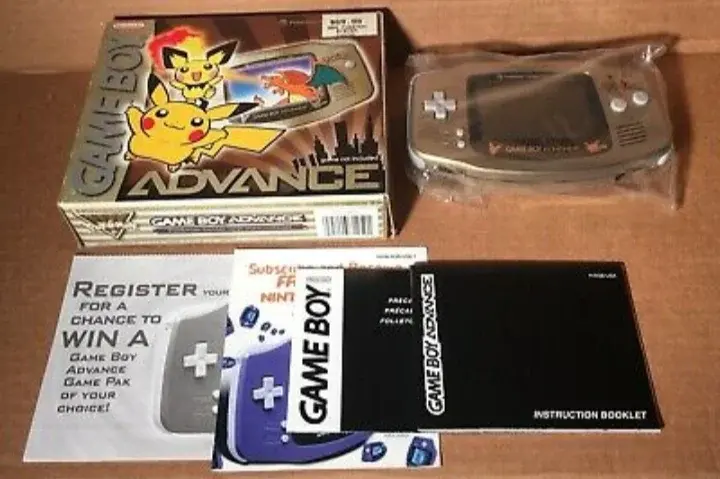 Nintendo Game Boy Advance Pokemon Suicune Console - Consolevariations