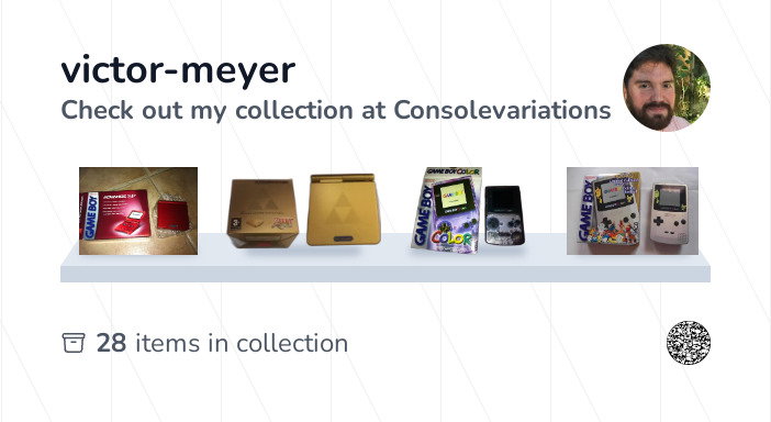 Collection of victor-meyer - Consolevariations