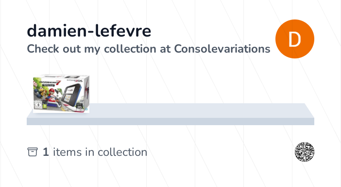 Collection of damien-lefevre - Consolevariations