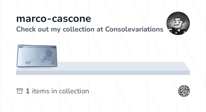 Collection of marco-cascone - Consolevariations