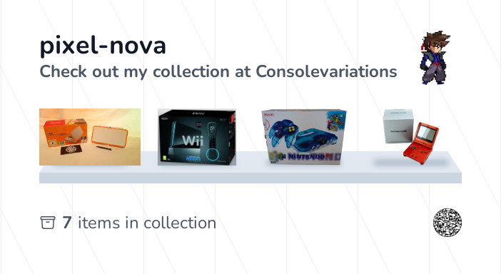 Collection of pixel-nova - Consolevariations