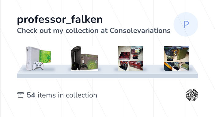 Collection of professor_falken - Consolevariations