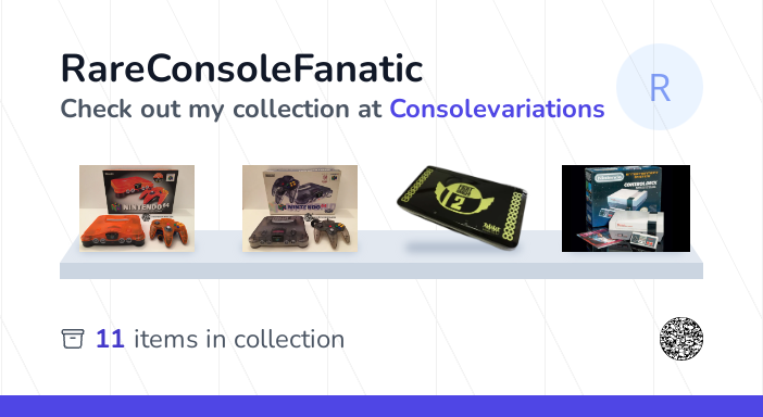 Collection of RareConsoleFanatic - Consolevariations