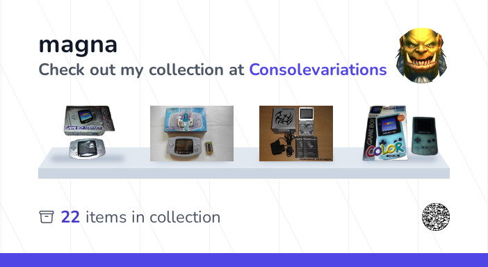 Collection of magna - Consolevariations