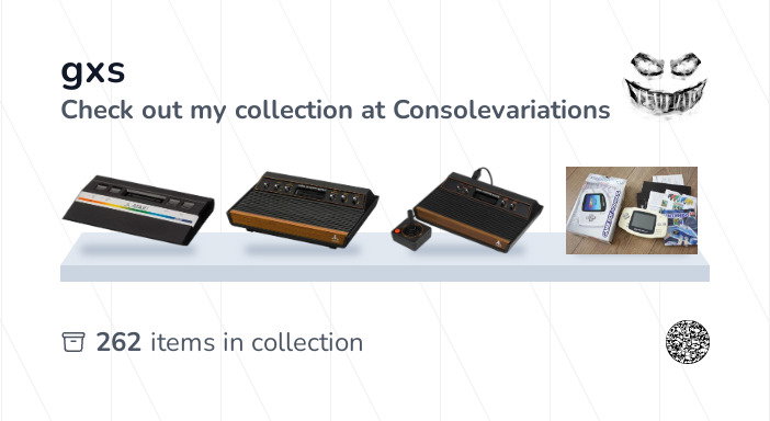 Collection of gxs - Consolevariations