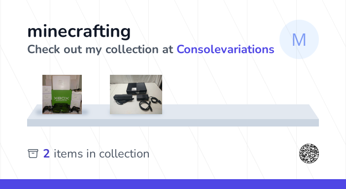 Collection of minecrafting - Consolevariations