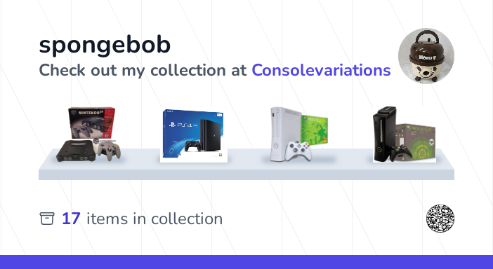 Collection of spongebob - Consolevariations