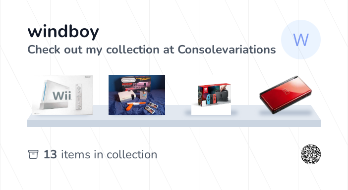 Collection of windboy - Consolevariations