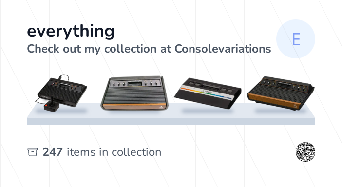 Collection of everything - Consolevariations