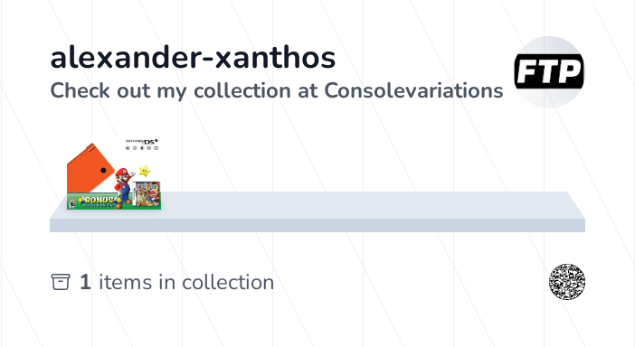 Collection of alexander-xanthos - Consolevariations